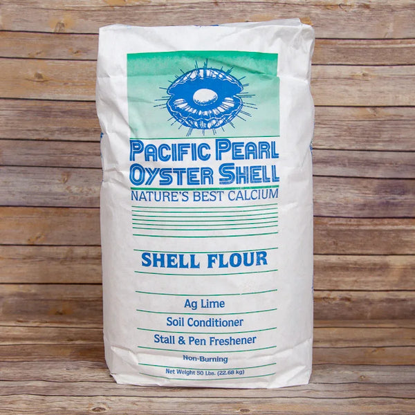 Oyster Shell Powder | Oyster Shell Flour (50 lbs) – Grow Organic