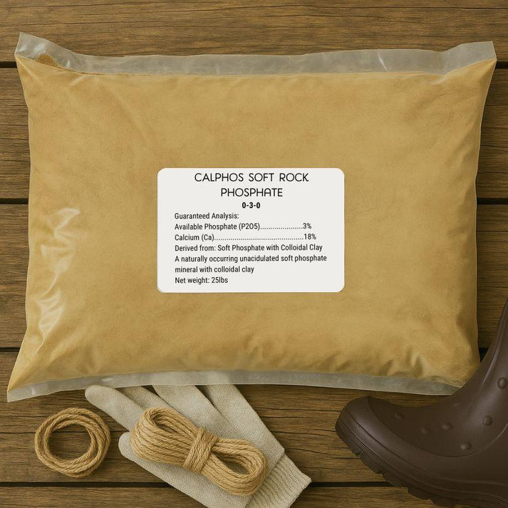Calphos Soft Rock Phosphate (25 lb bag) – Grow Organic
