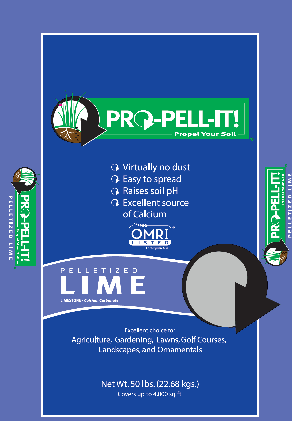 Pelletized Lime (50lbs) – Grow Organic