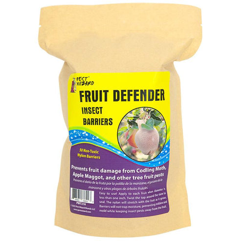 Pest Wizard Fruit Defender Insect Barrier 50-Pack – Grow Organic