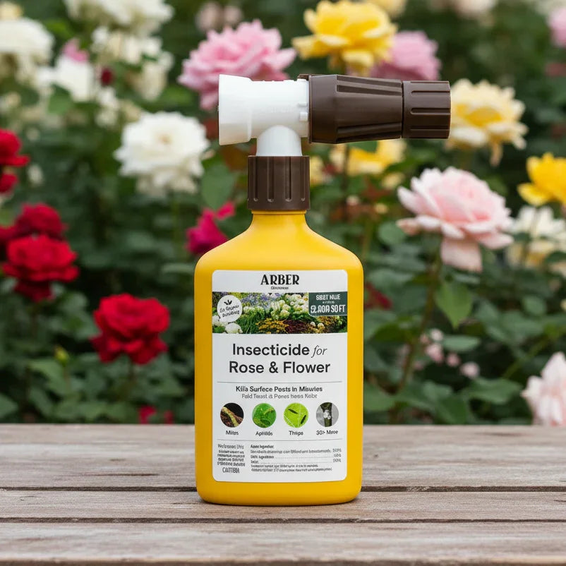 Arber Organic Insecticide for Rose and Flowers, Ready to Use Spray ...