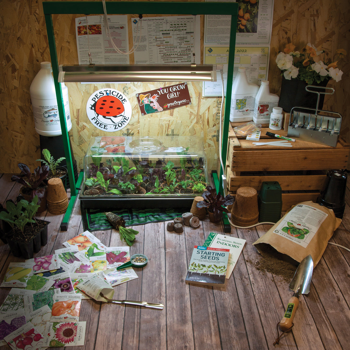 Organic Nursery & Organic Gardening Supplies | Peaceful Valley Garden ...