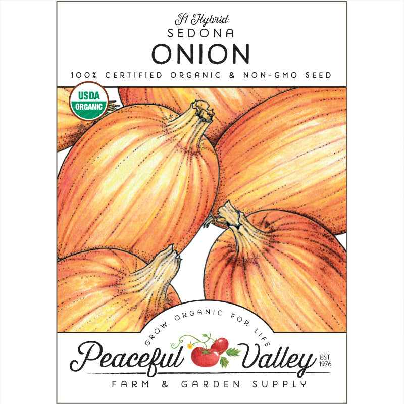 Organic & Non-GMO Onion Seeds from $3.99 - Grow Organic