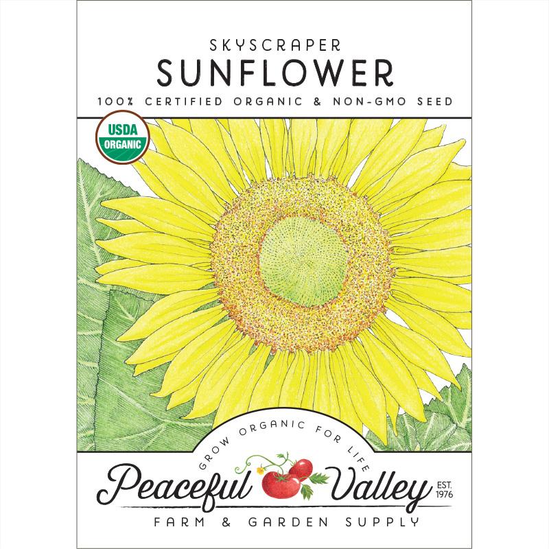Organic & Non-GMO Sunflower Seeds from $3.99 - Grow Organic