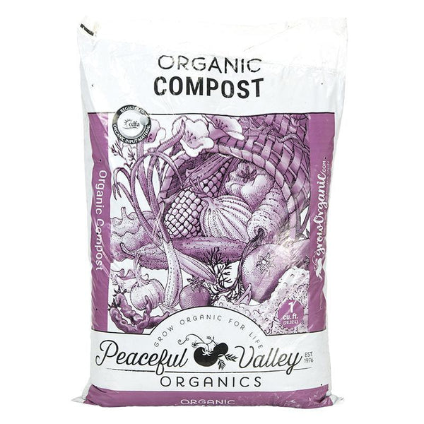 Peaceful Valley Organic Compost (1 Cu Ft) - Grow Organic