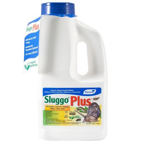 Sluggo Plus - Spinosad (2.5 Lb Bottle) - Grow Organic